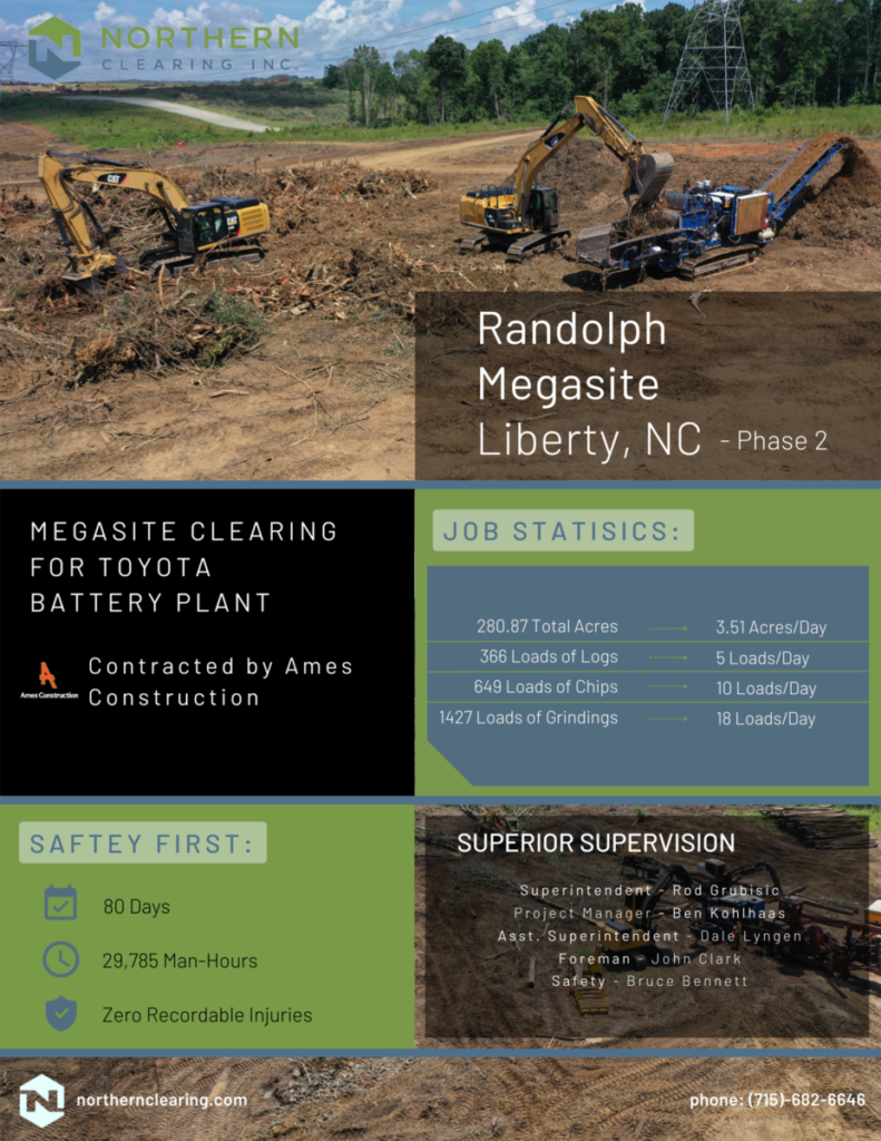 Projects - Northern Clearing - Industry Leader in Right of Way Clearing ...